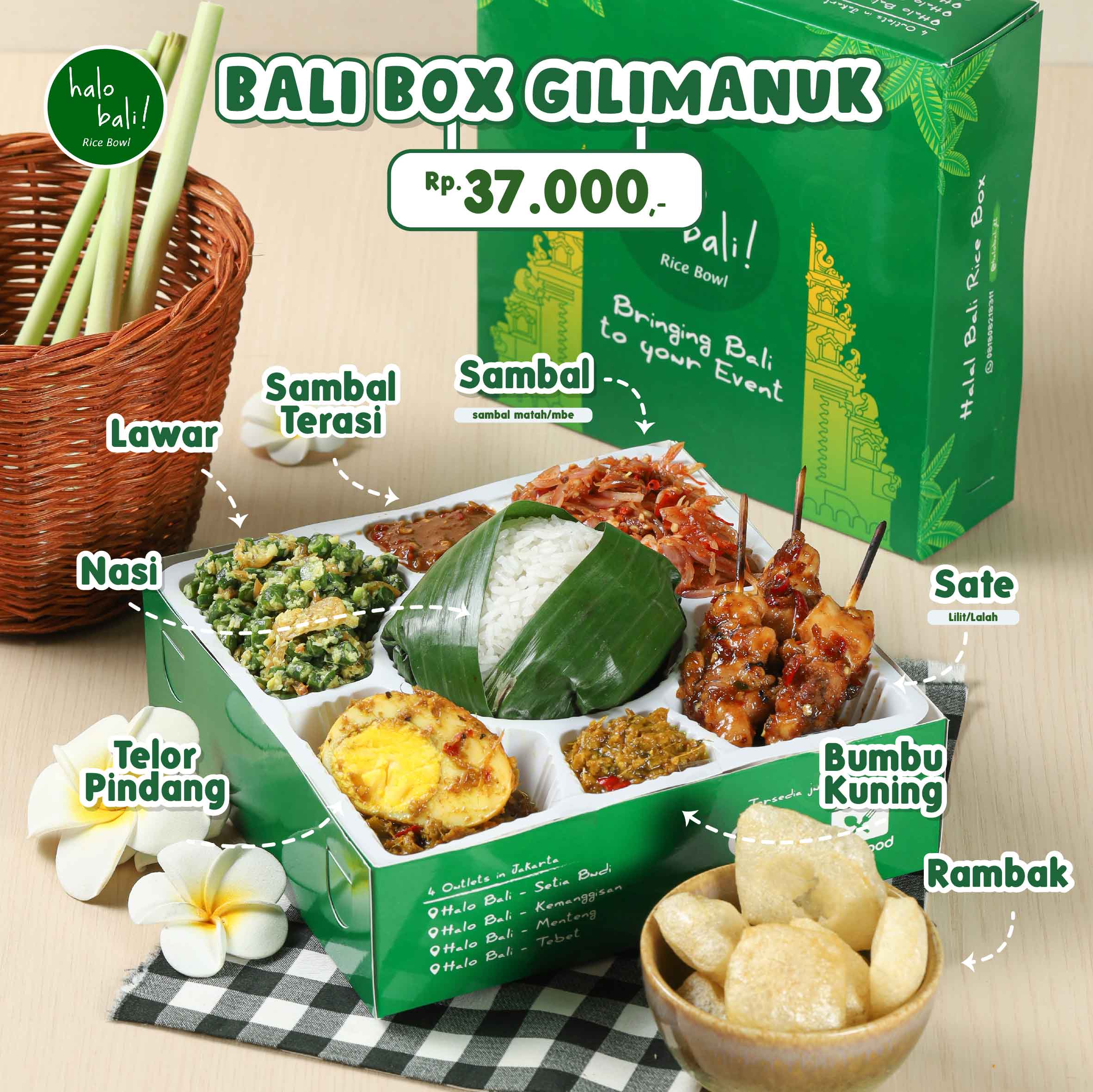 Catering & Events - Halo Bali - Masakan Khas Bali